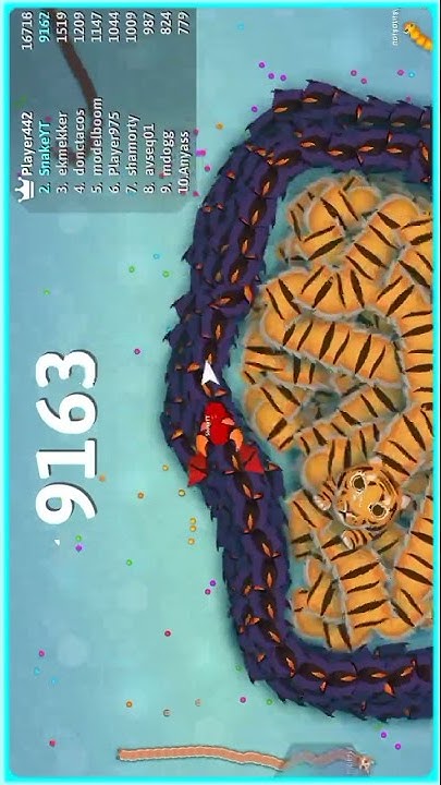 Trapping Top 1 Biggest Snake In the Map! Snake.Io 🐍 - YouTube