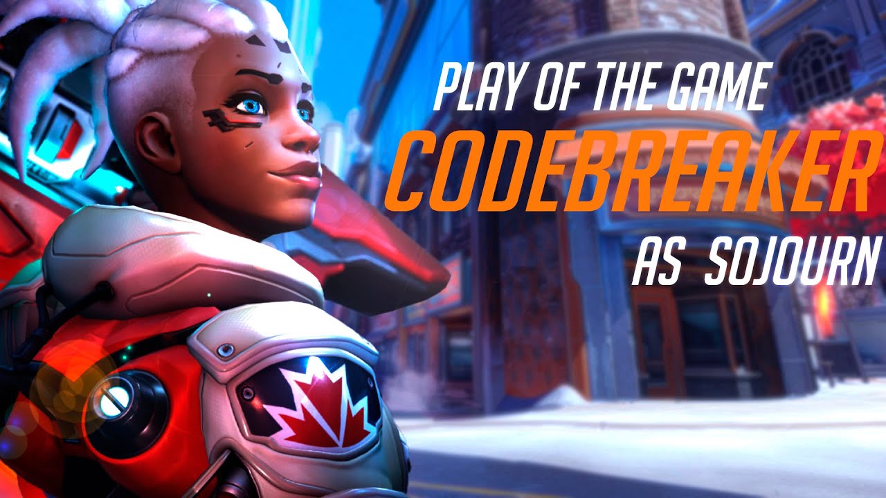 CODEBREAKER - IS SOJOURN STILL OP AFTER NERFED? POTG! [ OVERWATCH 2 TOP 500 ] - YouTube
