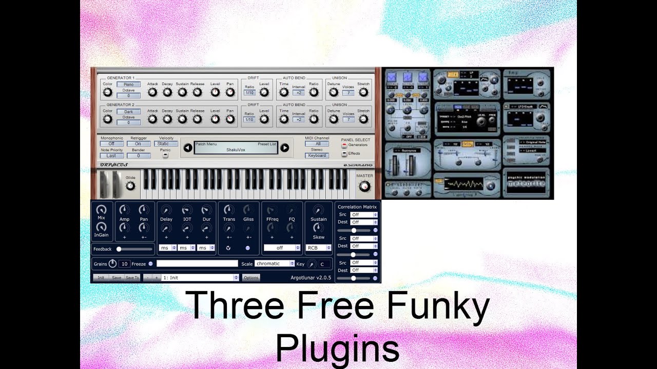 Three free plugins + Bonus Orchestra collection for composing / sound design. - YouTube