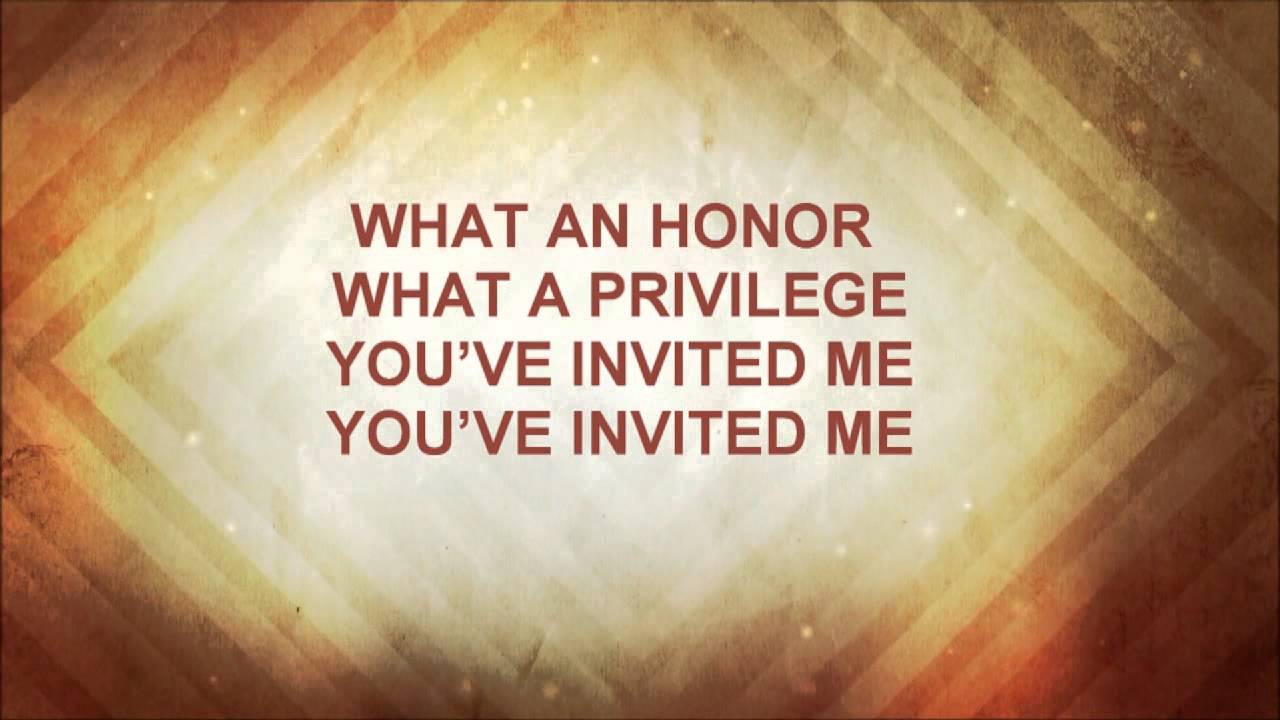 "Invitation" (Debra Arnott) One Worship - In His Presence Church ...