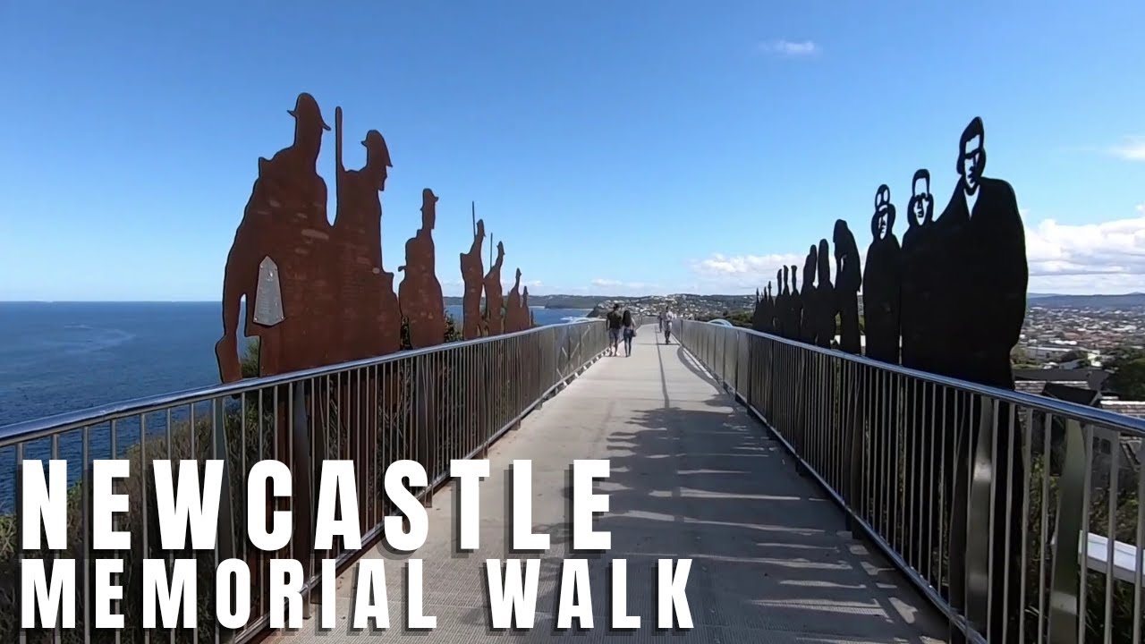 Newcastle Memorial Walk | Newcastle NSW Australia 2021 - YouTube