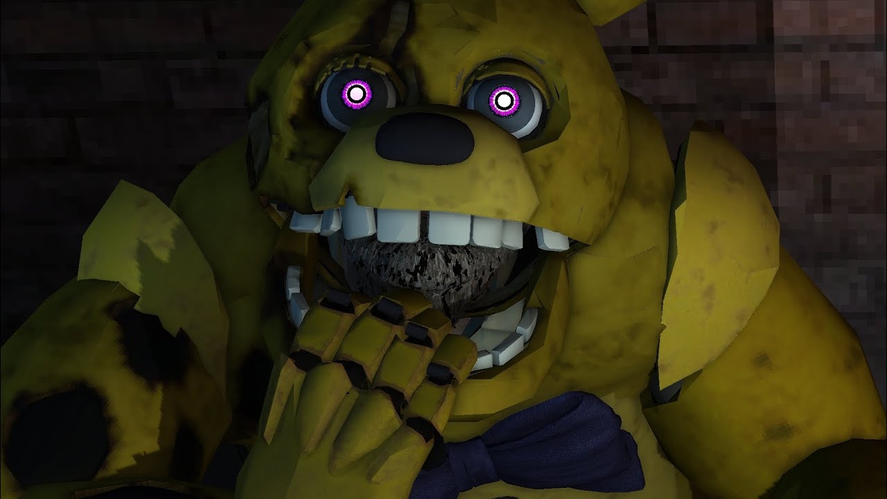 FNAF William Afton's Death Scene Animated - YouTube
