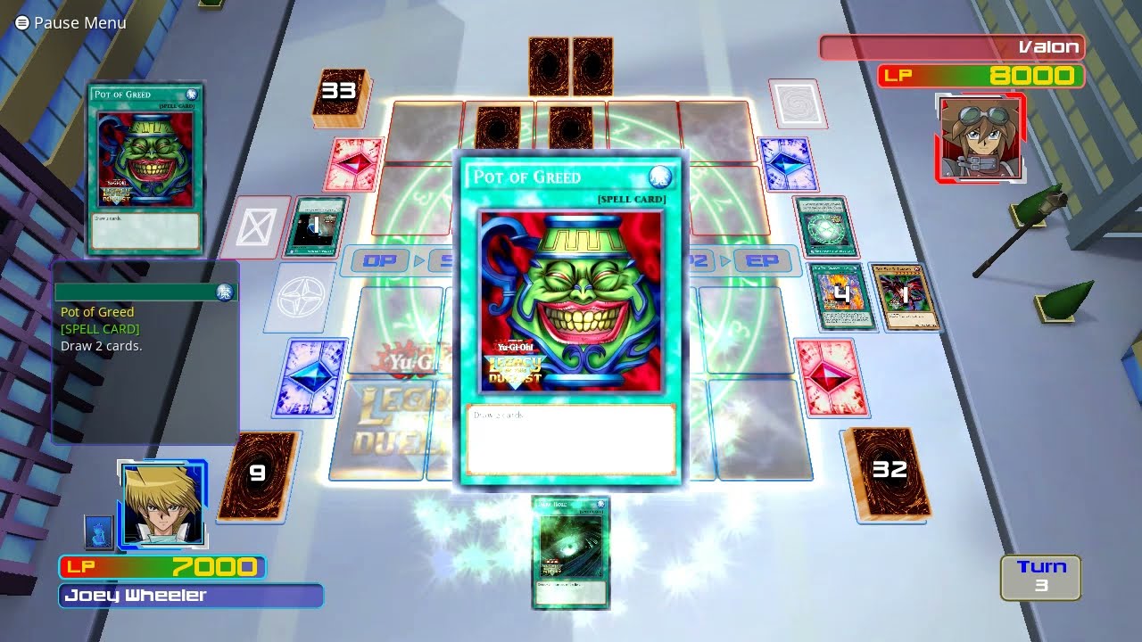 YuGi-Oh Legacy of the Duelist #28 : Camp Mode Joey vs Valon - DeskBot ...