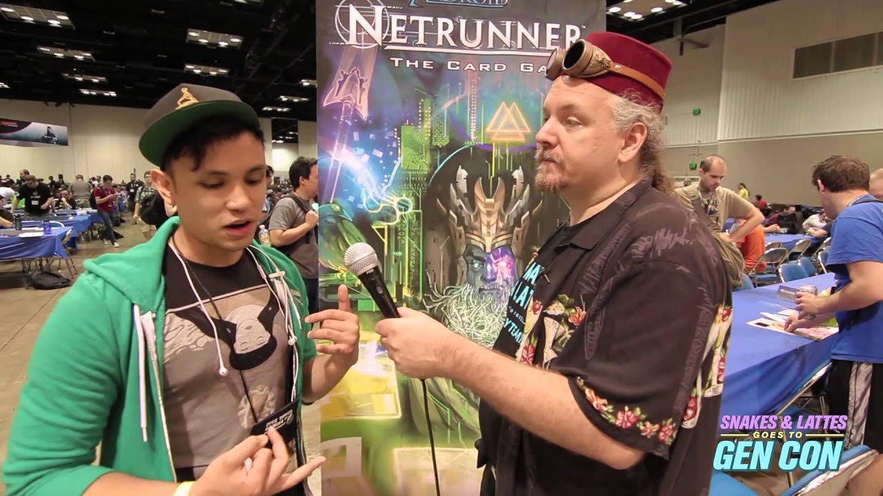 Netrunner Tournament @ Gen Con 2015 - YouTube