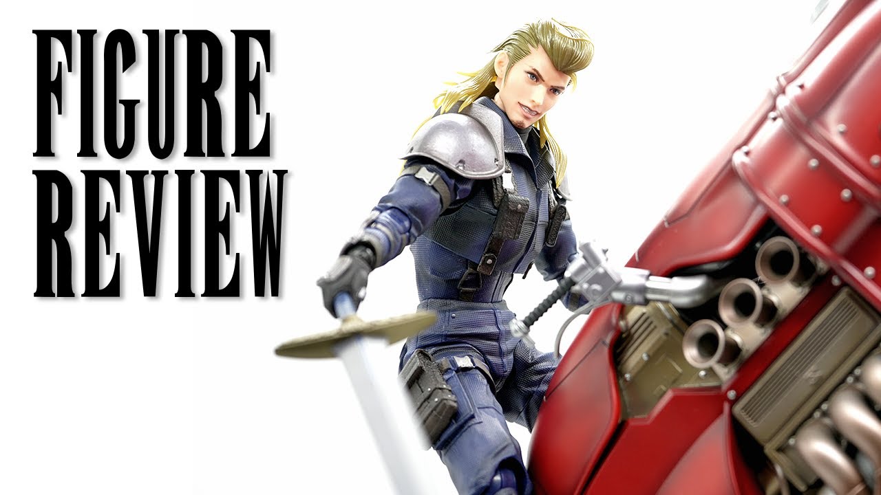 Roche Motorcycle FFVII Remake Play Arts Kai Figure REVIEW - YouTube