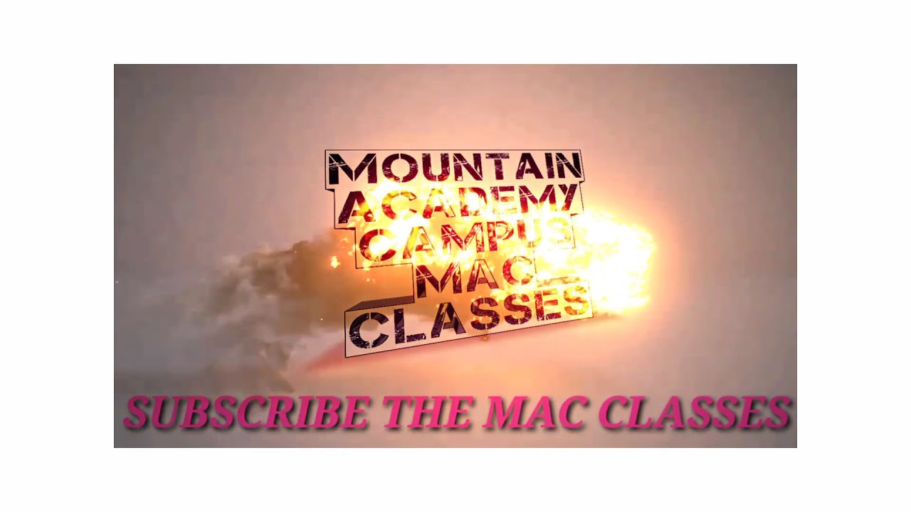 THE MAC CLASSES TITLE VIDEO - YouTube