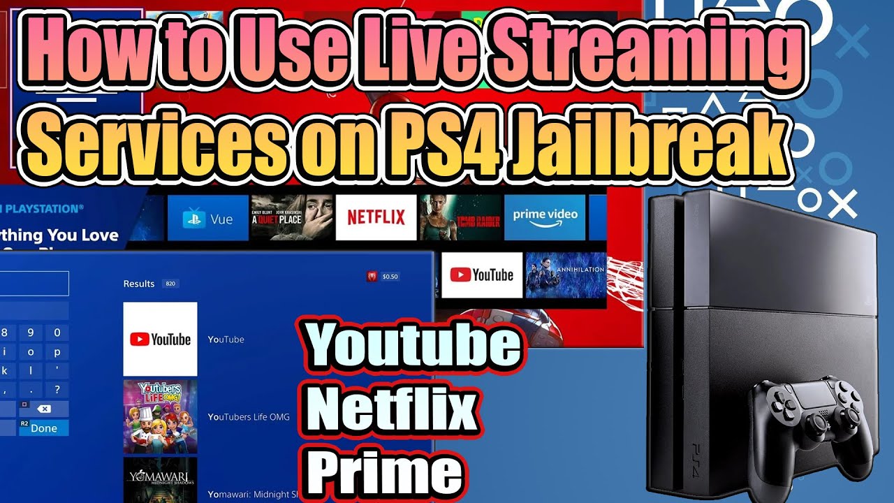 Stream Your Favorite Shows on PS4 Jailbreak Safely: Using Netflix and ...