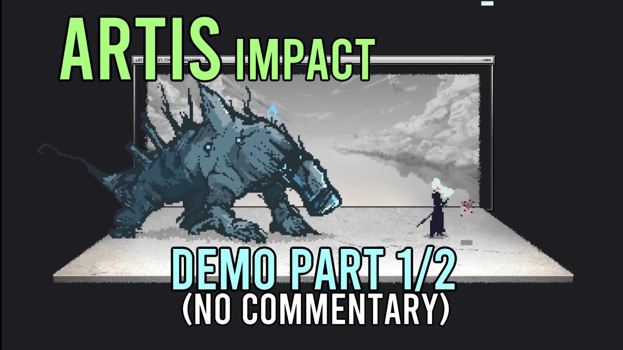 Artis Impact. Upcoming RPG with Really Cool artwork. Demo part 1/2 (no ...