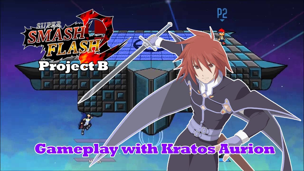 SSF2 Project B Patch 9: Gameplay with Kratos Aurion - YouTube