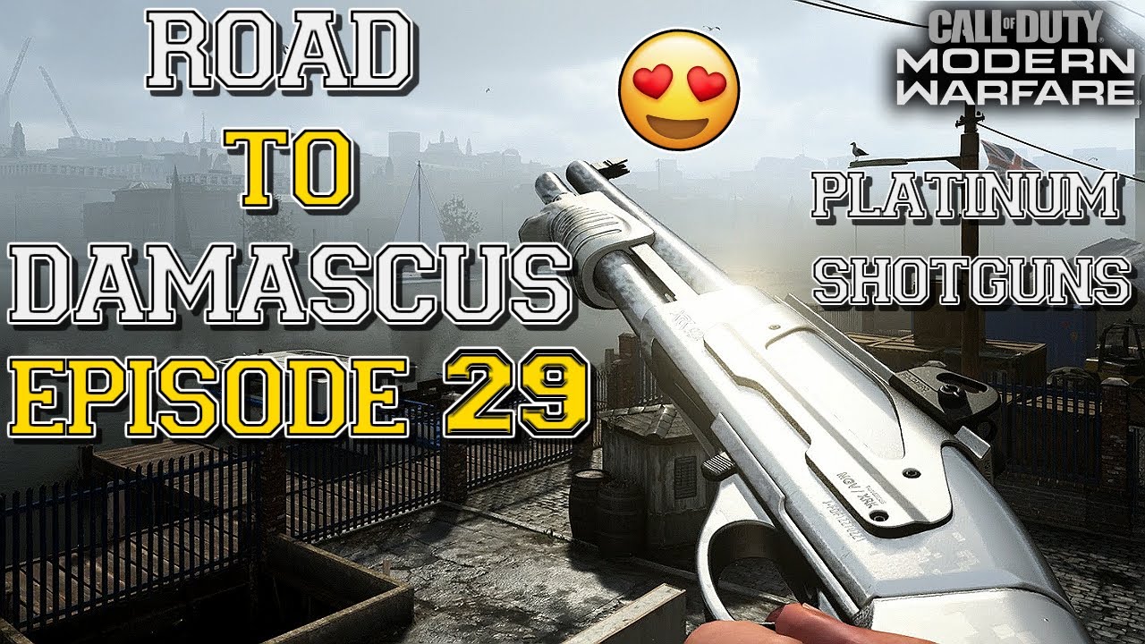 UNLOCKED PLATINUM SHOTGUNS... GOLD MODEL 680 😍 (MODERN WARFARE ROAD TO ...