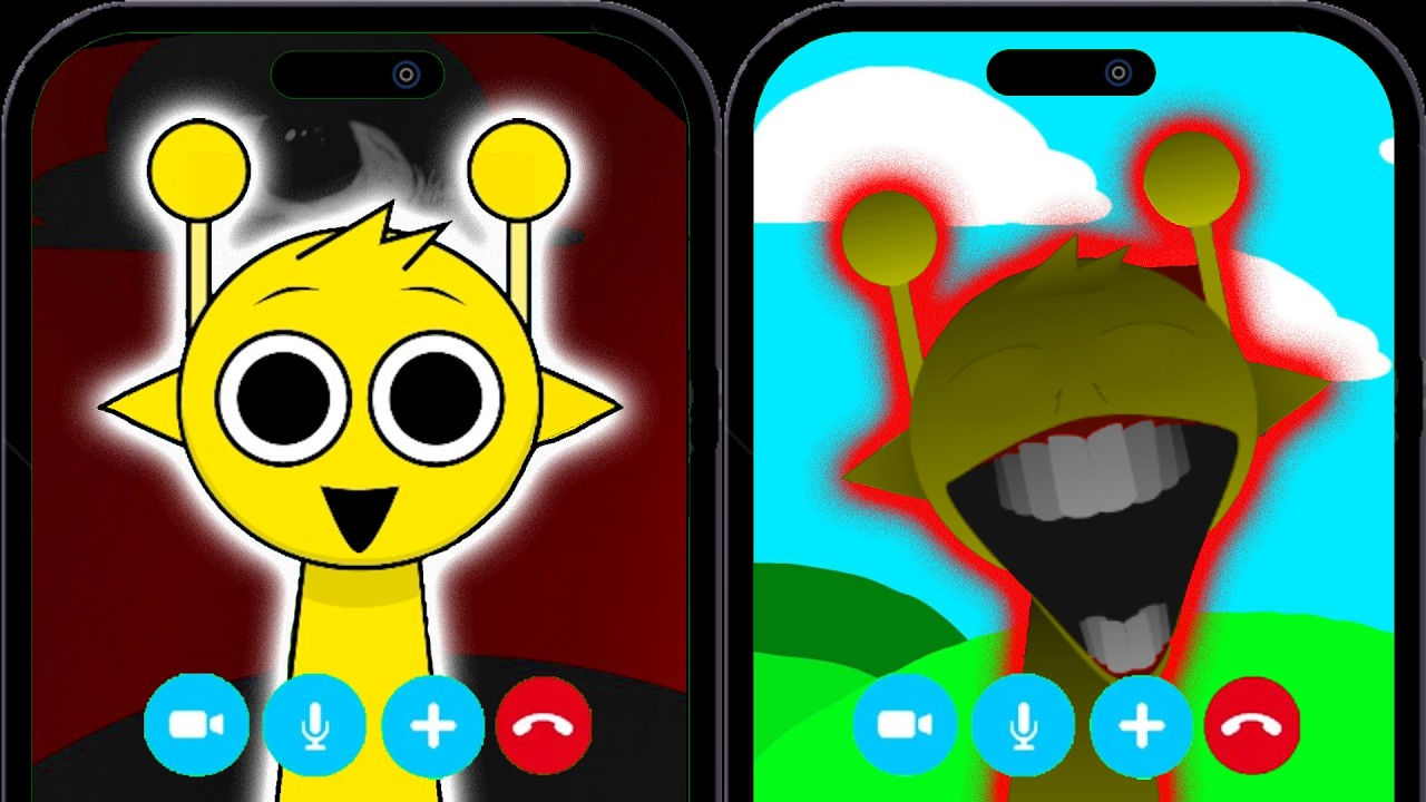 Scary Incredibox Sprunki Talks on the Phone Calls - YouTube