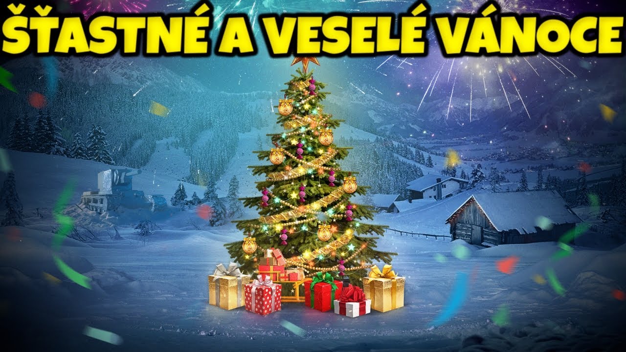 🎄 ŠŤASTNÉ A VESELÉ VÁNOCE !!! - YouTube