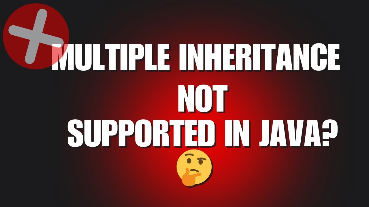 Multiple Inheritance in Java: Is It Supported? 🤔 - YouTube