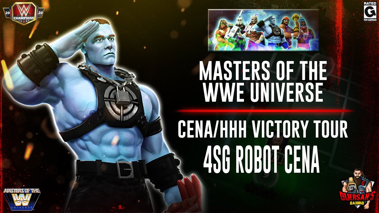 Robot Cena 4SG Masters of the WWE Universe Cena/HHH Victory Hell Tour ...