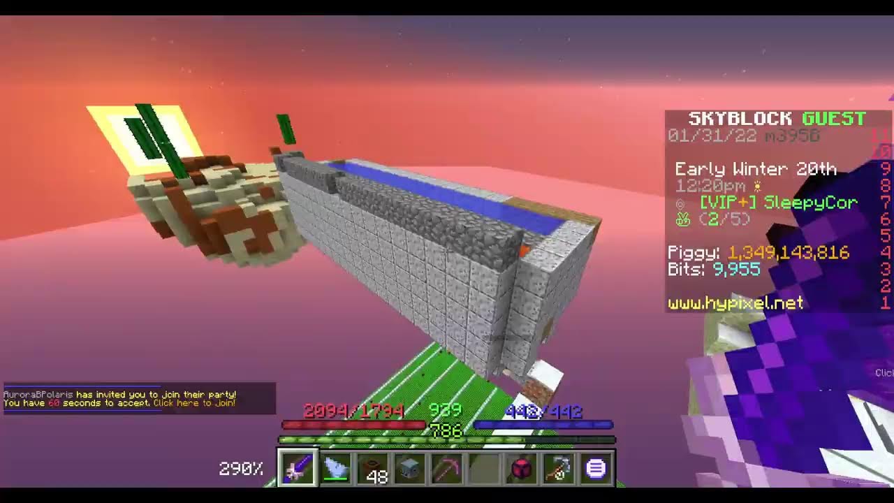 buying golden dragon pet | hypixel skyblock - YouTube