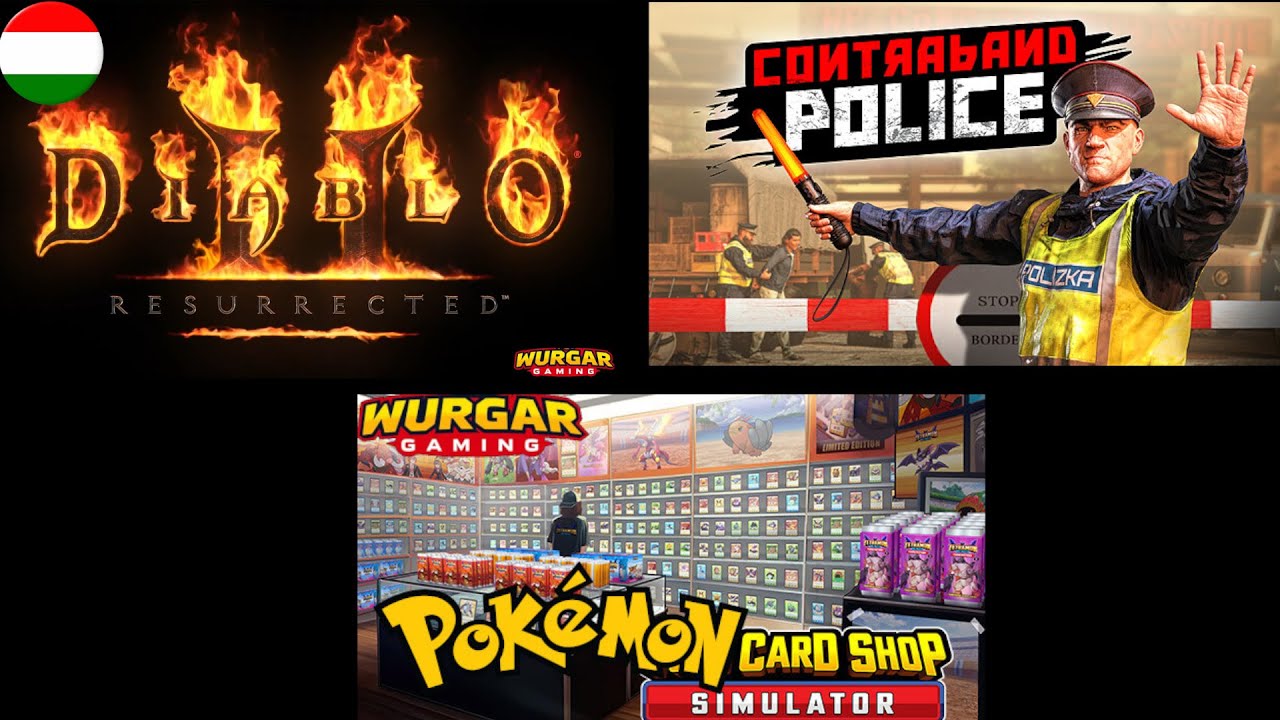 12 órás 1. rész Diabló 2, Contaband Police, TCG cardshop - YouTube