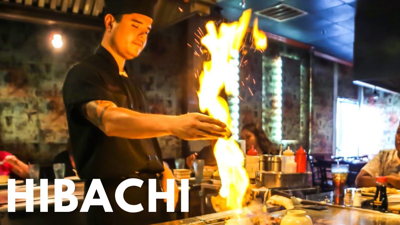 A Hibachi Experience ~ Japanese Steakhouse - YouTube