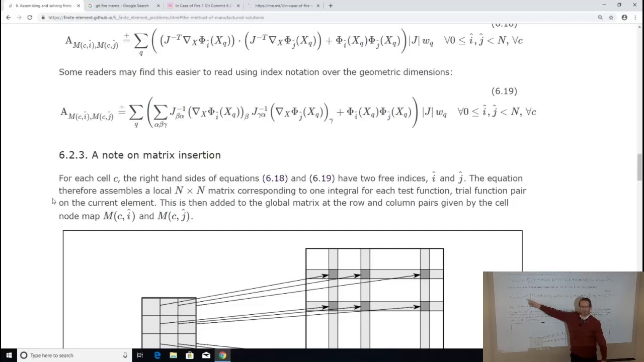 Finite Element Tutorial 622 The Assembly Algorithm Youtube