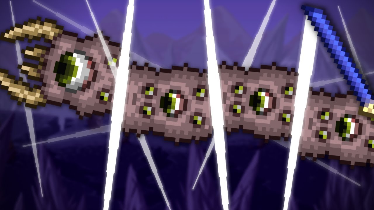 Absolutely Demolishing the EOW in Terraria - YouTube