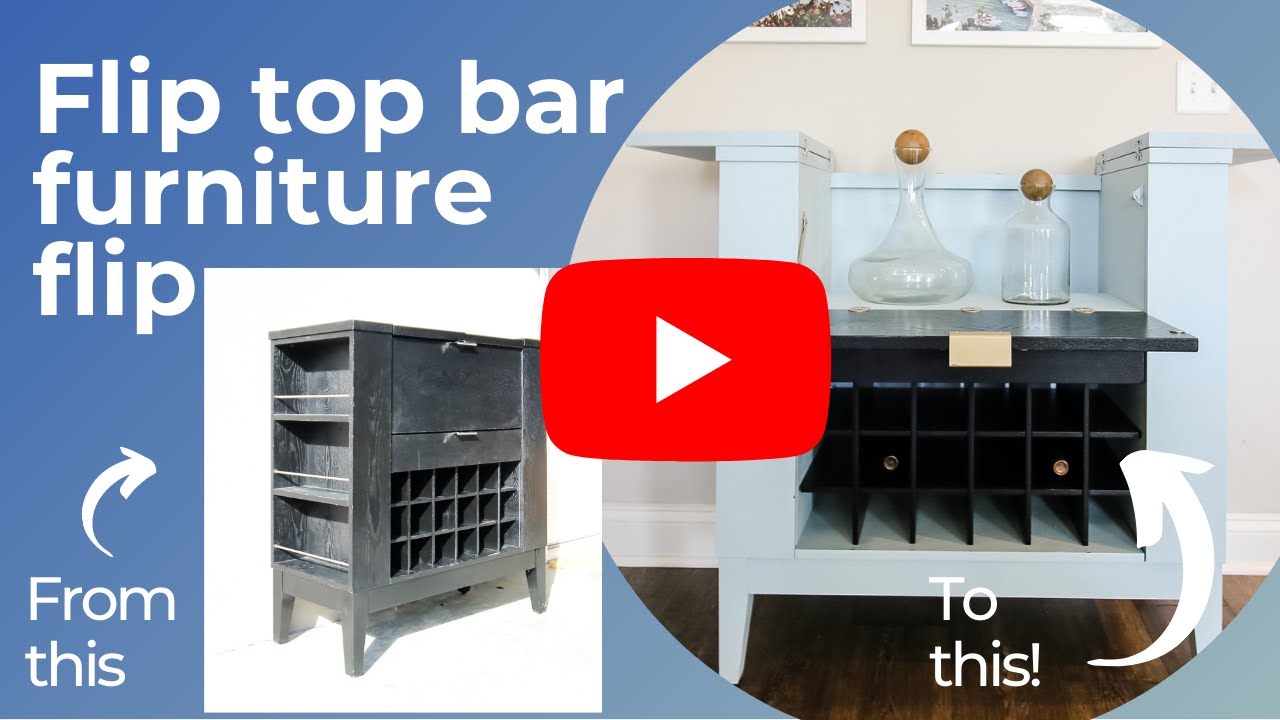 Flip Top Bar Furniture Flip - YouTube