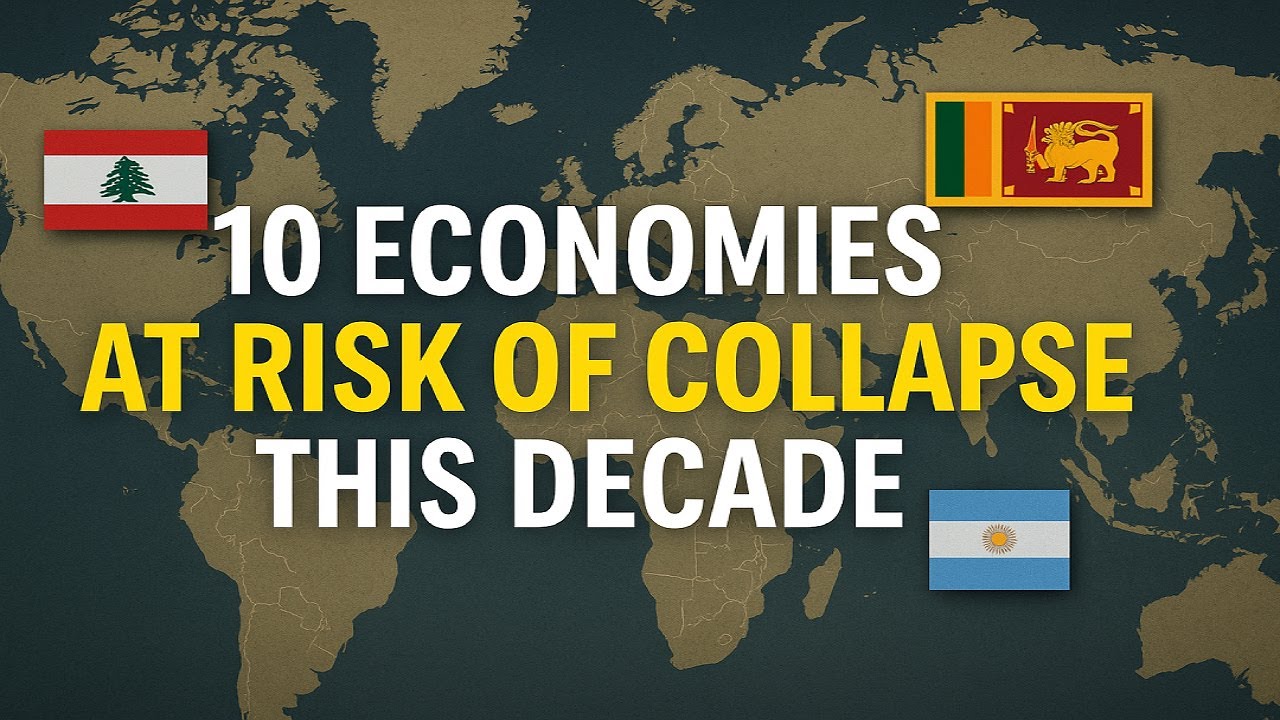 10 Economies at Risk of Collapse This Decade - YouTube