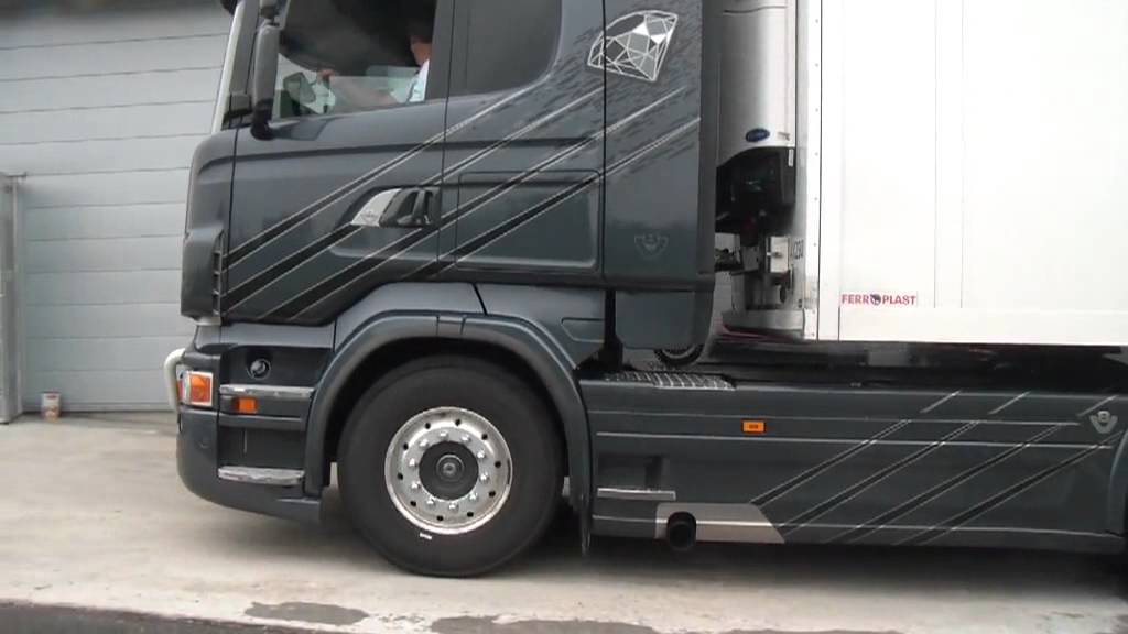 Scania Dark Diamond V8 Sound Acceleration - YouTube