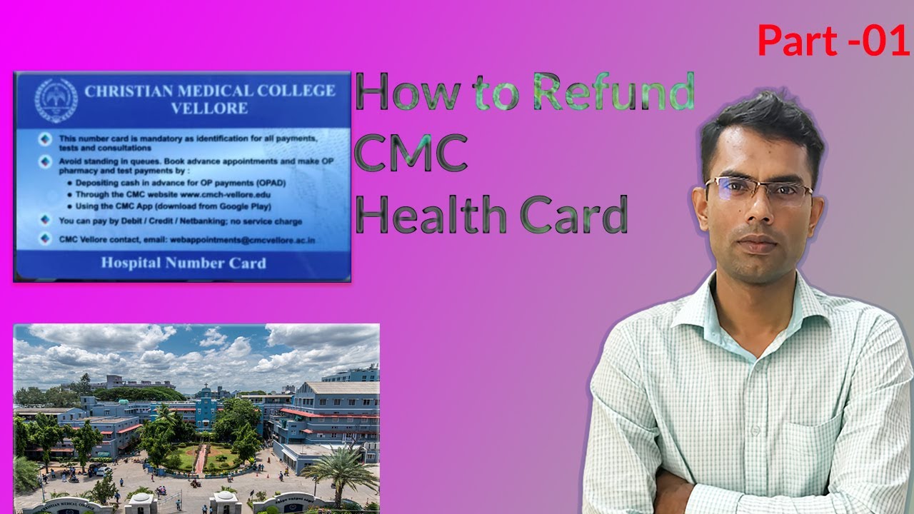how to refund cmc health card 2023 | cmc vellor - YouTube
