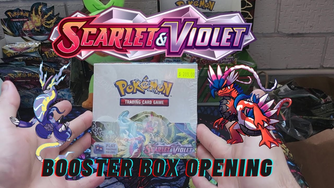 Pokémon TCG; Scarlet & Violet Booster Box Opening. Fun Times Ahead ...