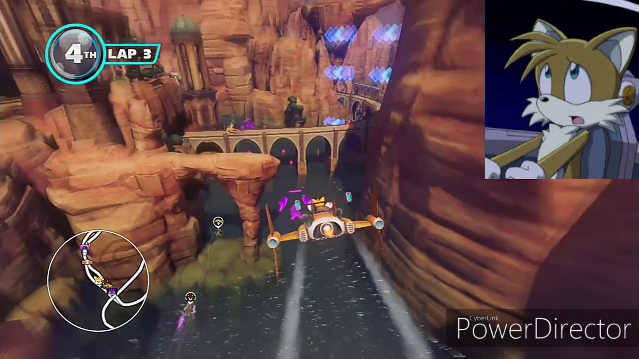 Tails Play Sonic All Star Racing Transformed - YouTube