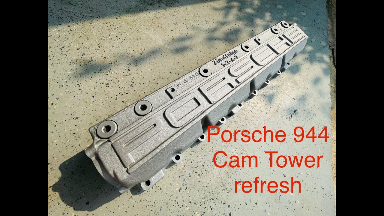 Porsche 944 budget cam tower refresh - YouTube