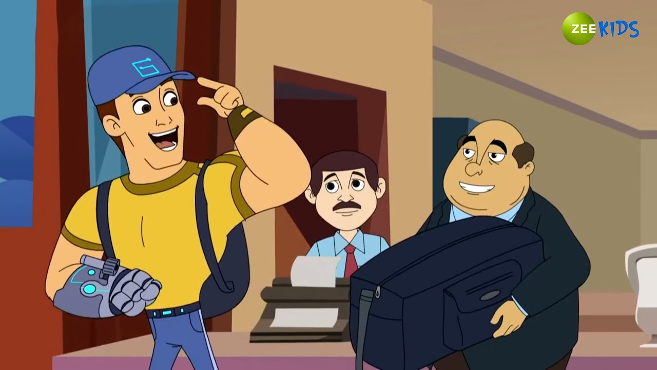 बैंक मे आया Gadget Man | Chimpoo Simpoo | Comedy Cartoon | Zee Kids ...