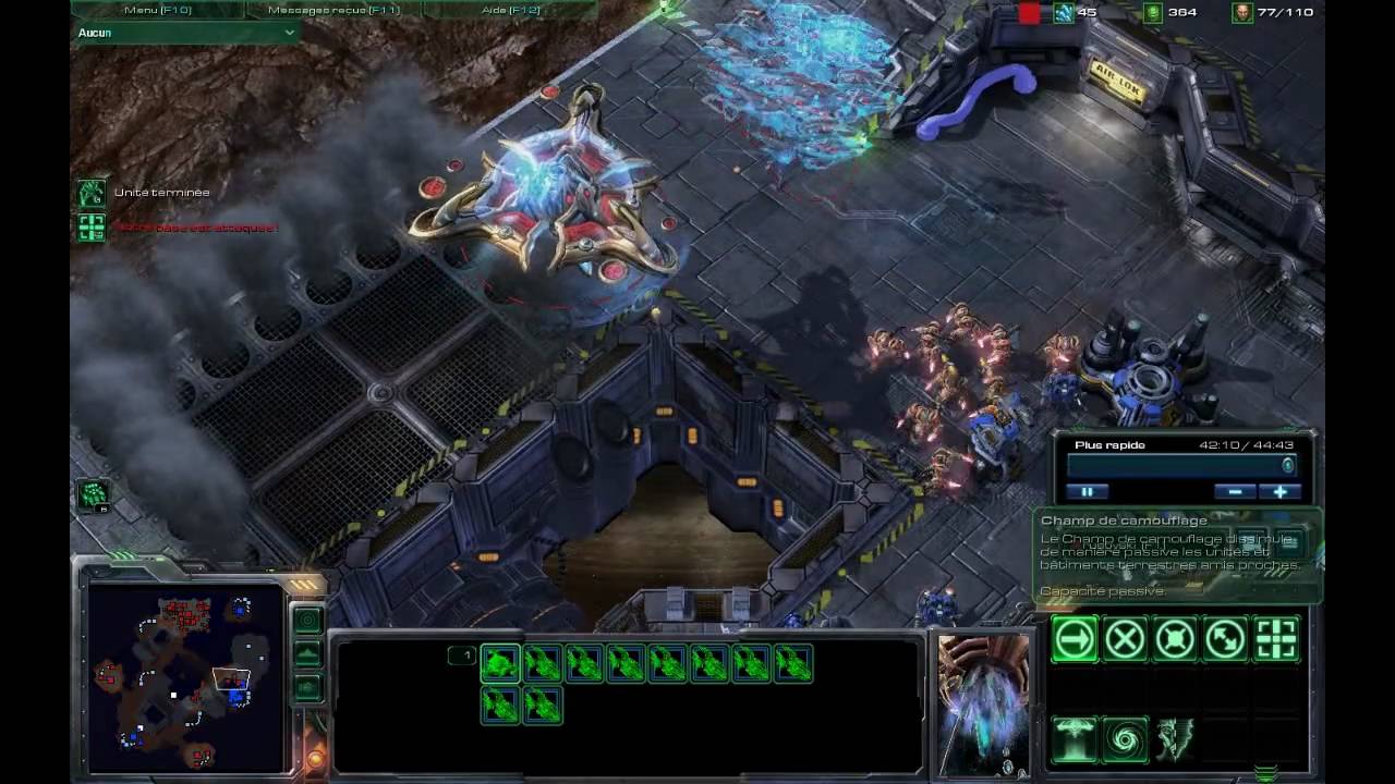 StarCraft II Beta - Protoss Air - Void Rays et Mothership - YouTube