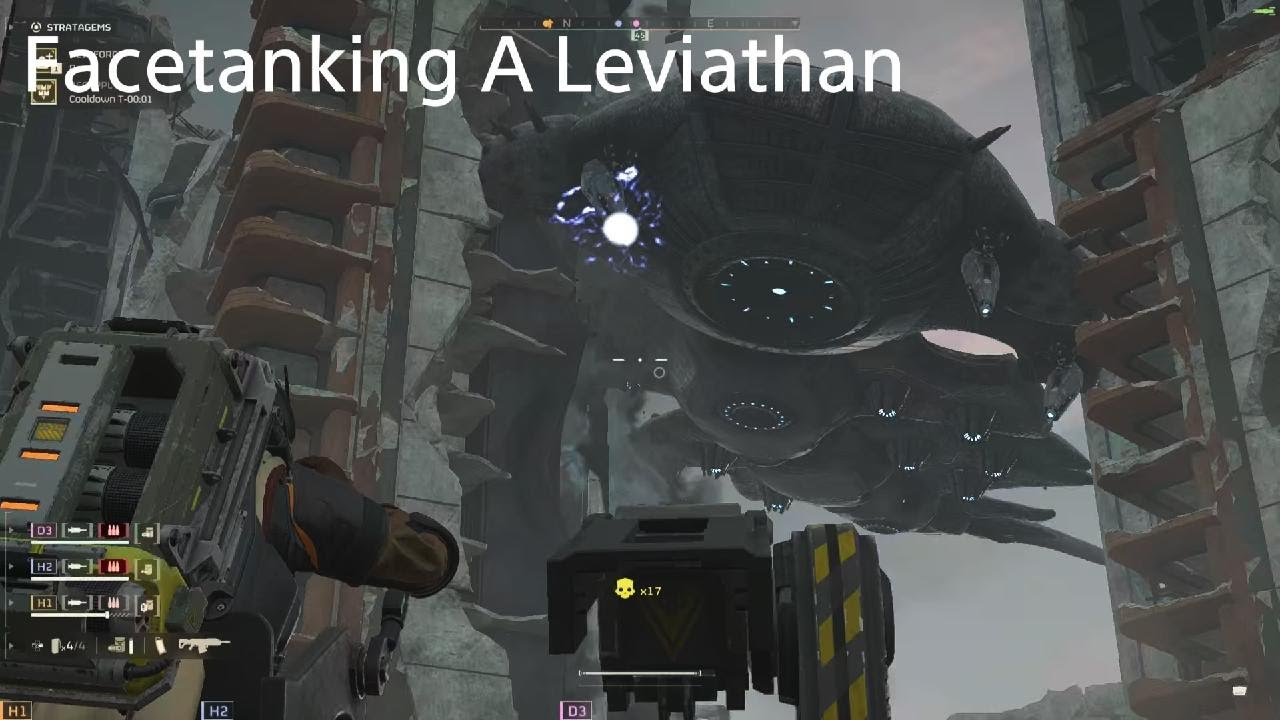 Leviathan vs Anti Tank Emplacement - HELLDIVERS 2 - YouTube