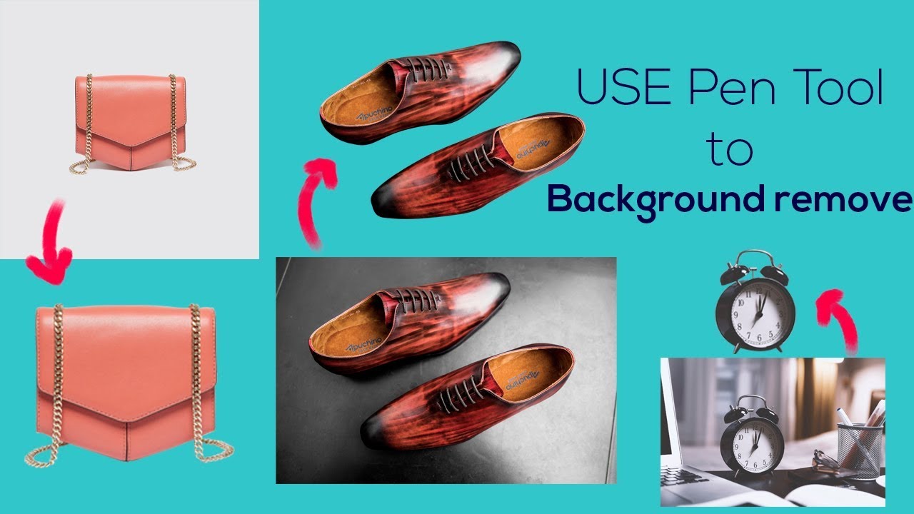 How to Background Remove use Pen tool | Photoshop Tutorial - YouTube