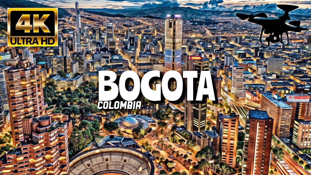Bogota, Colombia In 4K By Drone - Amazing View Of Bogota, Colombia ...
