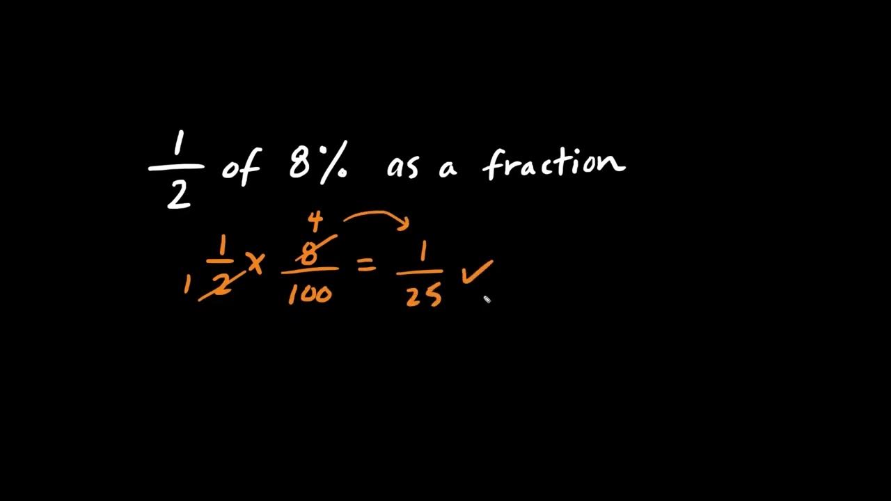 BC Math 8 Percent Decimal Fractions 3 - YouTube