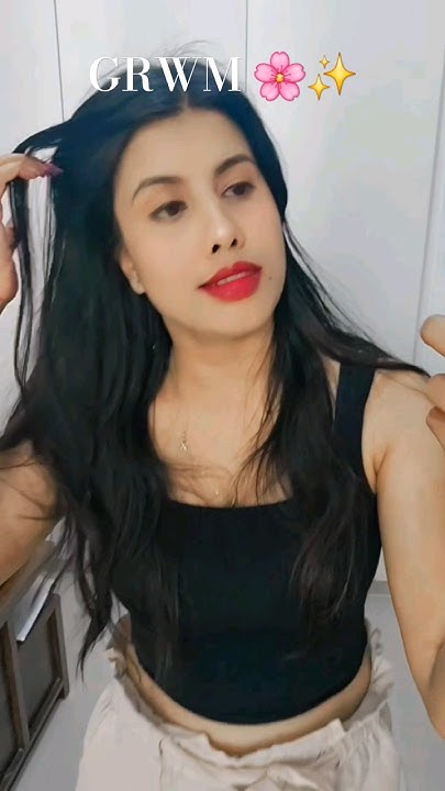 GRWM For The First Time 🫣 ️🌸#grwm #viral #ytshorts #lifestyle #dubai #makeup #minivlog # ...