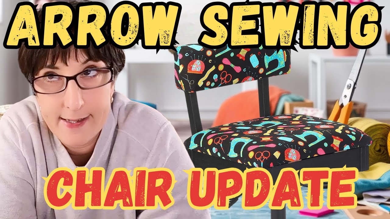 My Arrow Sewing Chair Update - YouTube