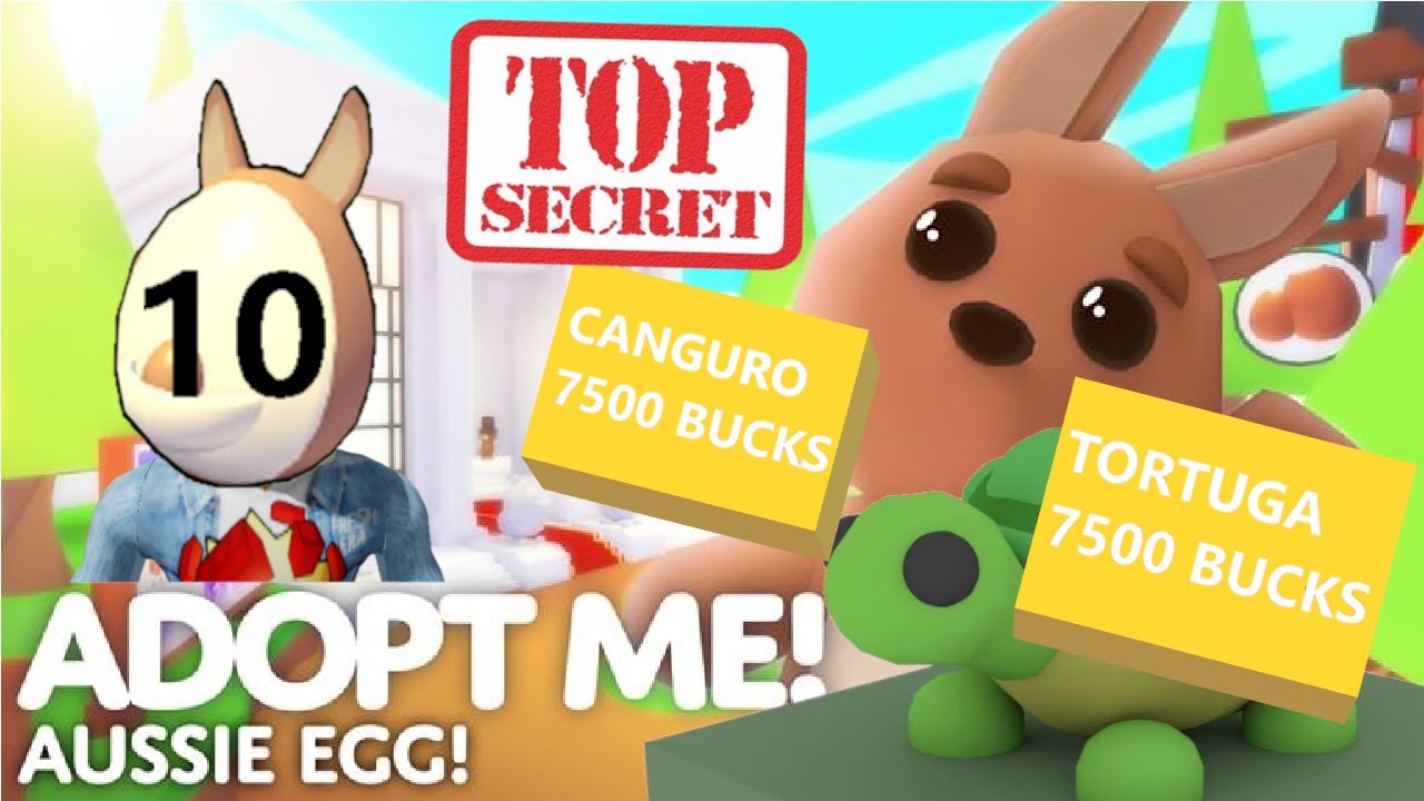 ADOPT ME: Trucos secretos para conseguir 🦘CANGURO Y 🐢TORTUGA - YouTube