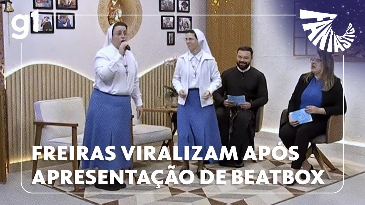 Fantástico: conheça as freiras que viralizaram com apresentação de ...