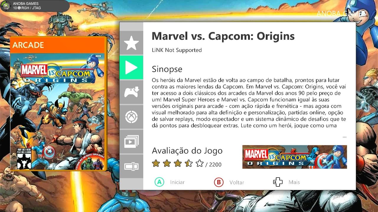 Marvel vs. Capcom Origins (Xbox 360) Full HD - 1080 - YouTube