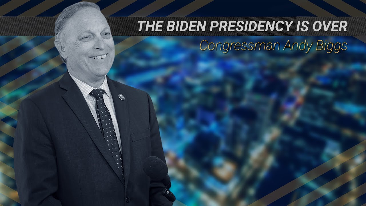 Congressman Andy Biggs - EXPLOSIVE information on BIDEN INVESTIGATION ...
