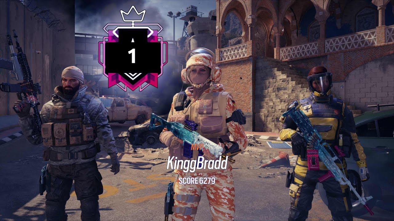 #1 VECTOR GLARE *XBOX* CHAMPION - RAINBOW SIX SIEGE - BEST SENSITIVITY ...