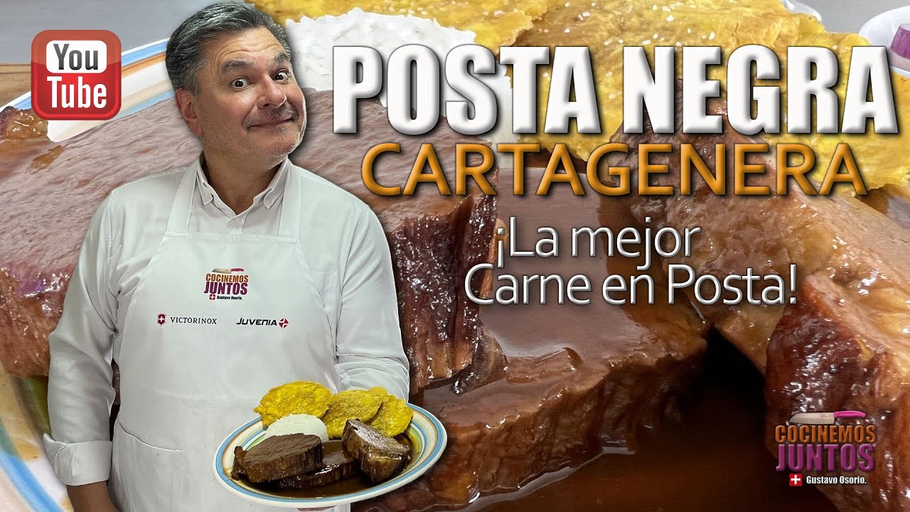 como hacer POSTA NEGRA CARTAGENERA - YouTube