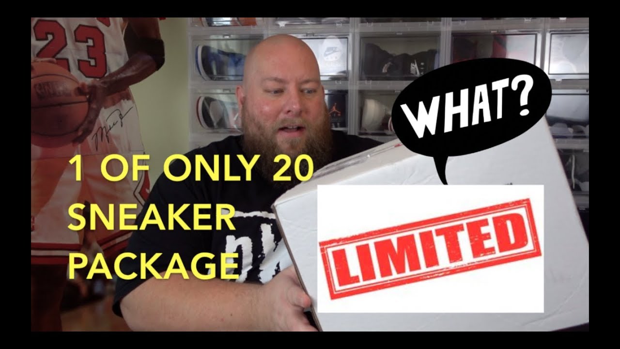 SNEAKERTUB 1 OF ONLY 20 LIMITED EDITION SNEAKER MYSTERY BOX PACKAGE ...