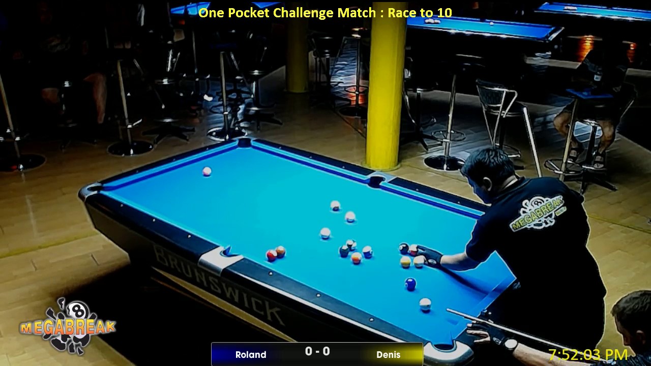 One Pocket Challenge Match : 18/01/17 - YouTube