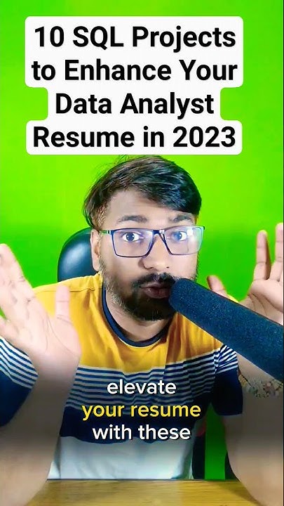 10 SQL Projects to Enhance Your Data Analyst Resume in 2023 | #viral #treding #ai #aiguru #india ...
