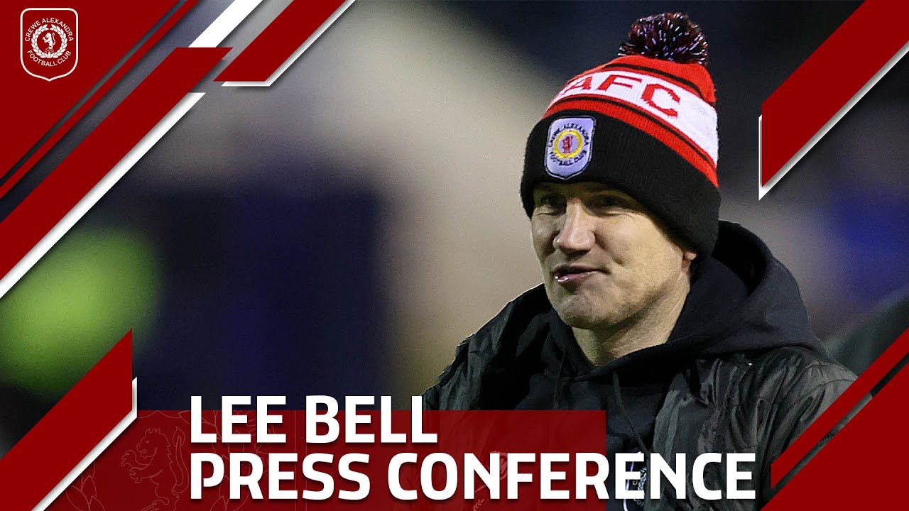 PRESS CONFERENCE | Lee Bell Previews Salford City - YouTube
