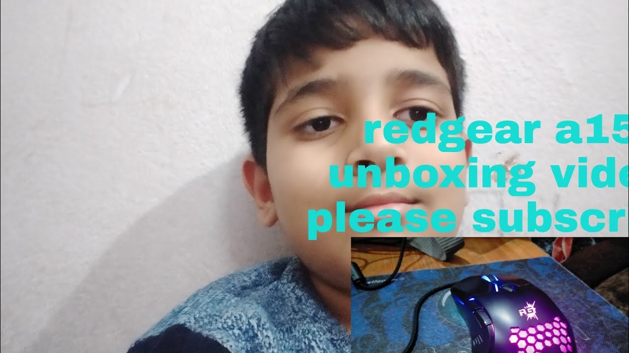 redgear A15 gaming mouse unboxing - YouTube