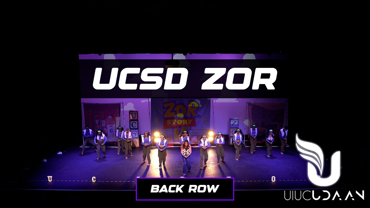 UCSD Zor | Back Row | UIUC Udaan 2024 | @ASHWINXSURESH Productions - YouTube